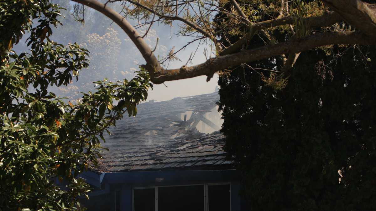 Photos: Antelope home gutted by wind-driven fire