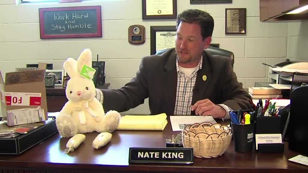 Police find $30K worth of meth stuffed in Easter bunny