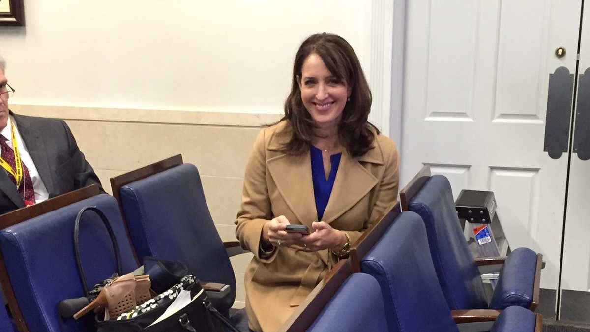 KCRA's Edie Lambert visits White House for POTUS interview