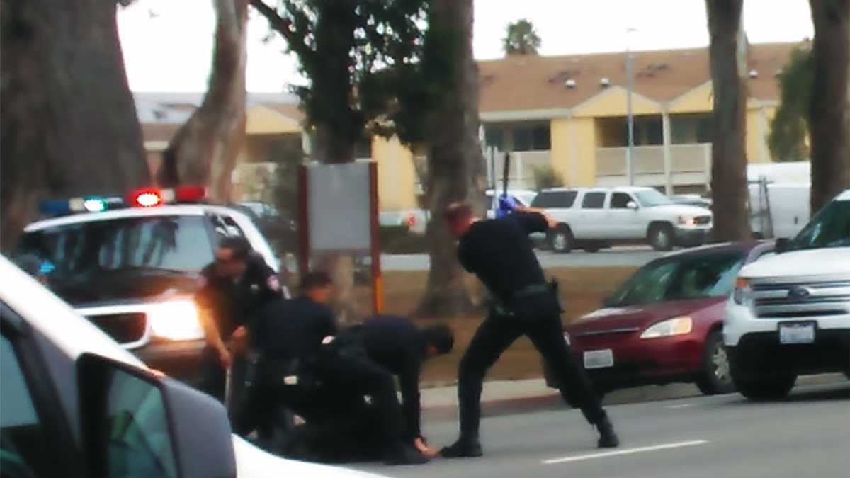 Video Shows Cops Beating Man With Baton In Salinas