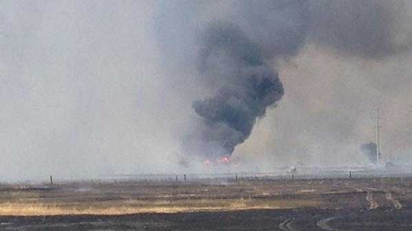 Photos: Homes, structures threatened in Natomas-area fire