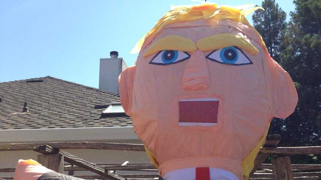 Trump pinatas, a hit in Mexico, come to Sacramento