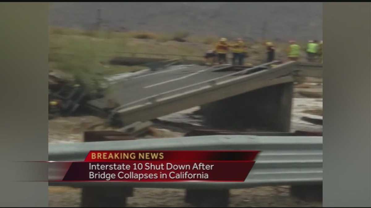 Stretch of I-10 partially reopens after bridge damage