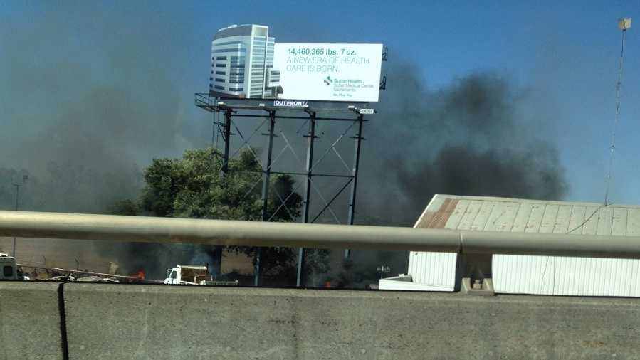 Grass fire near Jefferson Blvd. in West Sacramento put out