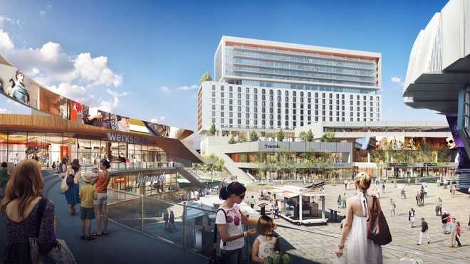 Downtown Commons to serve as gathering place near arena