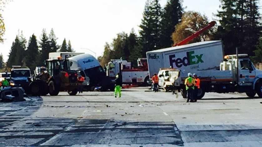 All lanes on I-5 reopened after deadly big rig crash
