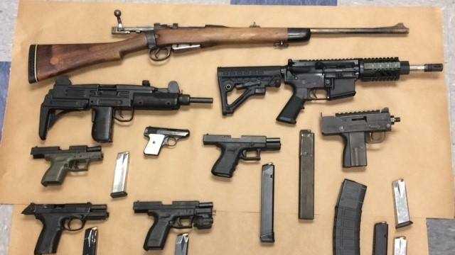 Stockton police make shooting arrest, confiscate guns