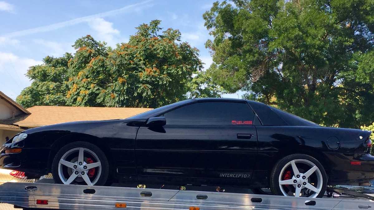 Photos: Stockton police detain cars from illegal sideshow