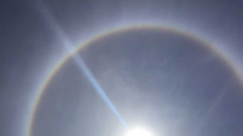 Sun halos, rainbow clouds: What you saw over NorCal skies