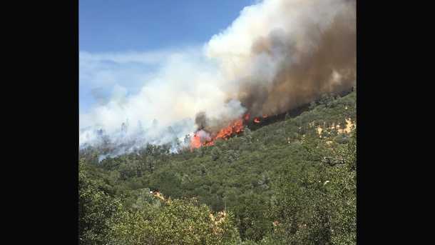 Wildfire near Angels Camp reaches 60% containment
