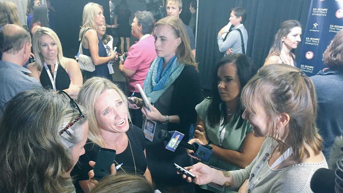 Behind-the-scenes at U.S. Women's Gymnastic Olympic Trials