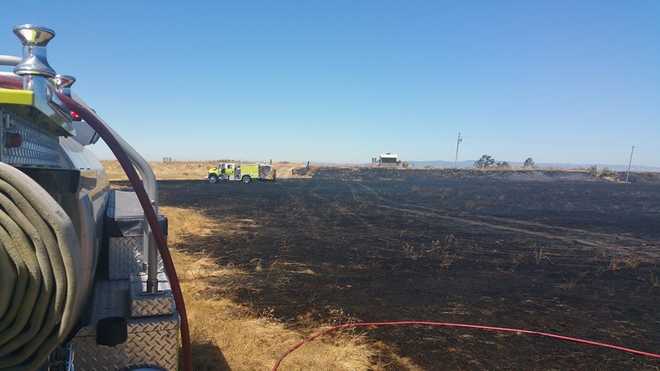 Firefighters contain 25-acre fire in Solano County