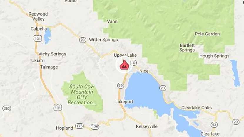 Fire crews contain 20-acre wildfire in Lake County