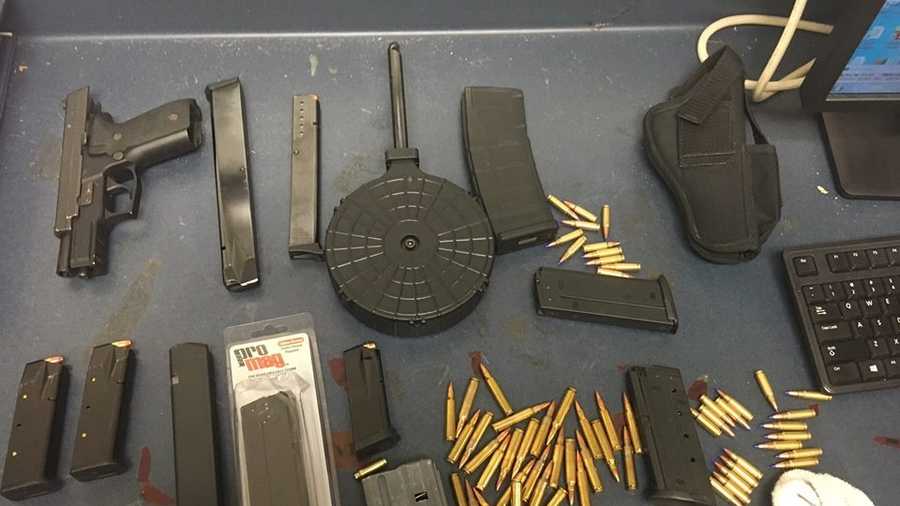 Drug bust leads police to suspect, ammunition stash