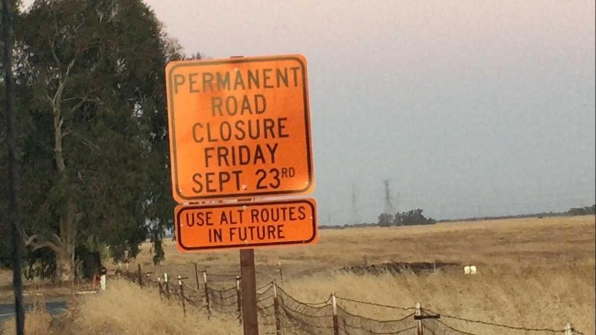 Permanent road closure causes controversy in Placer Co.