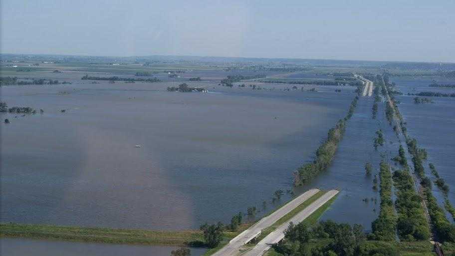 Photos: Incredible view of 2011 Missouri River flooding