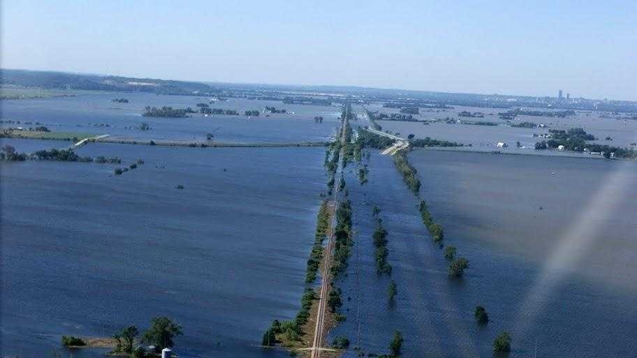 Photos: Incredible view of 2011 Missouri River flooding