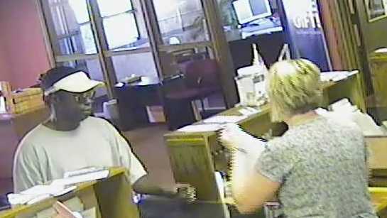 FBI, deputies search for Hamburg bank robber