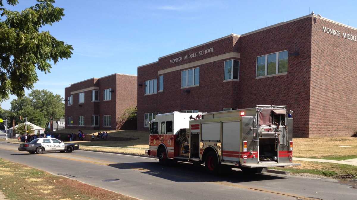 Fire prompts middle school evacuation