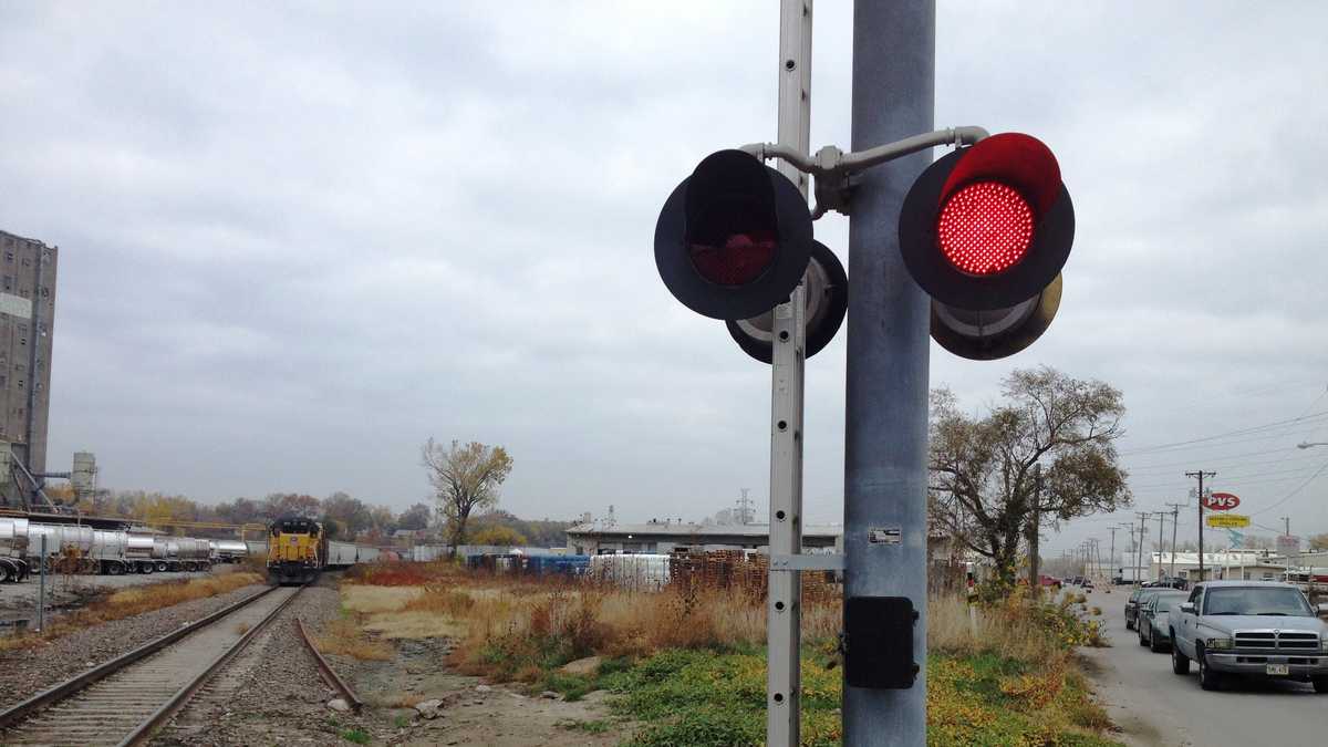Man's foot run over by train