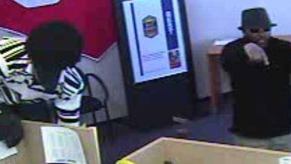 Bank robbery images released