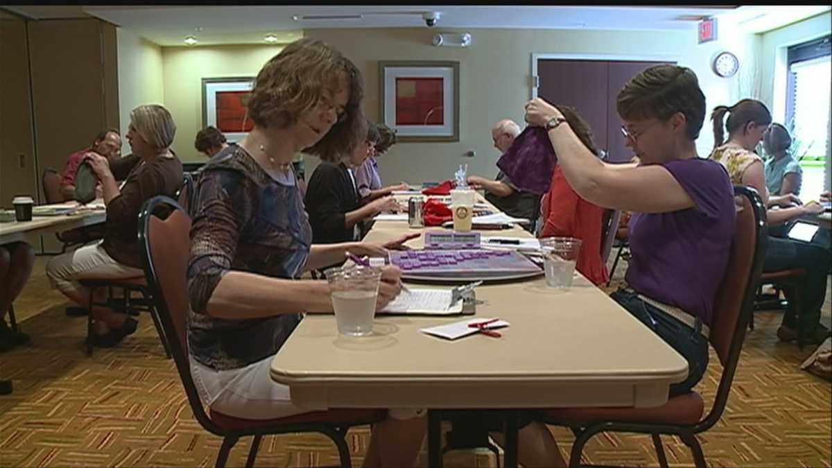 Competitors square off at Scrabble tournament