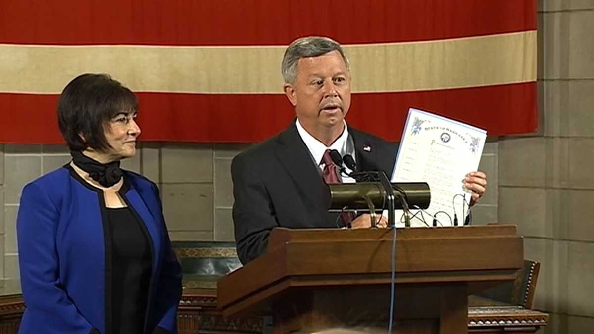 Neb. governor, first lady issue plea to parents