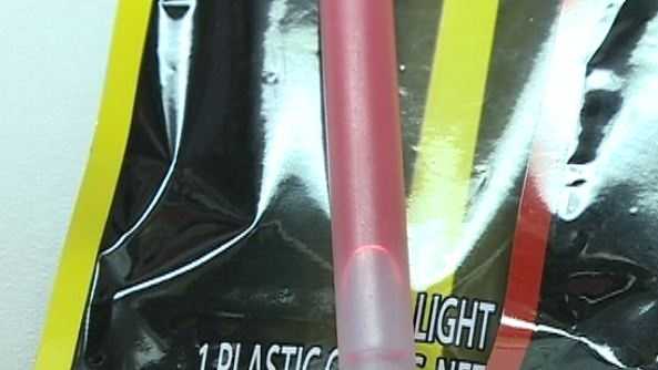 Poison Center warns about glow stick dangers