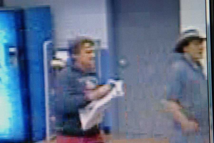 Photos: Surveillance images show vending machine theft suspects