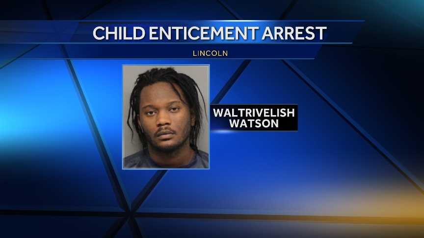 Police arrest man in child enticement case