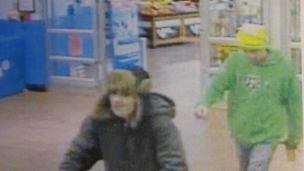 Surveillance photos from Walmart robbery