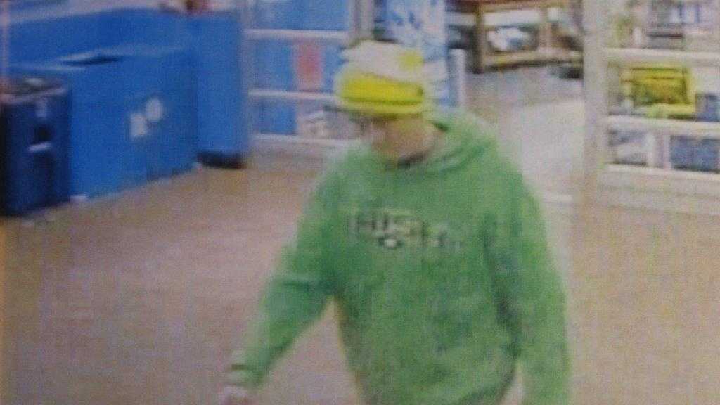 Surveillance photos from Walmart robbery