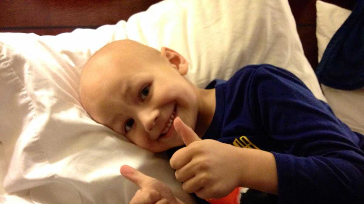 Olympian posts message for little boy with cancer