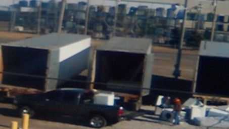 Fridge thieves caught on camera