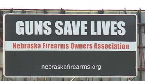 Billboard's message brings attention to Nebraska law