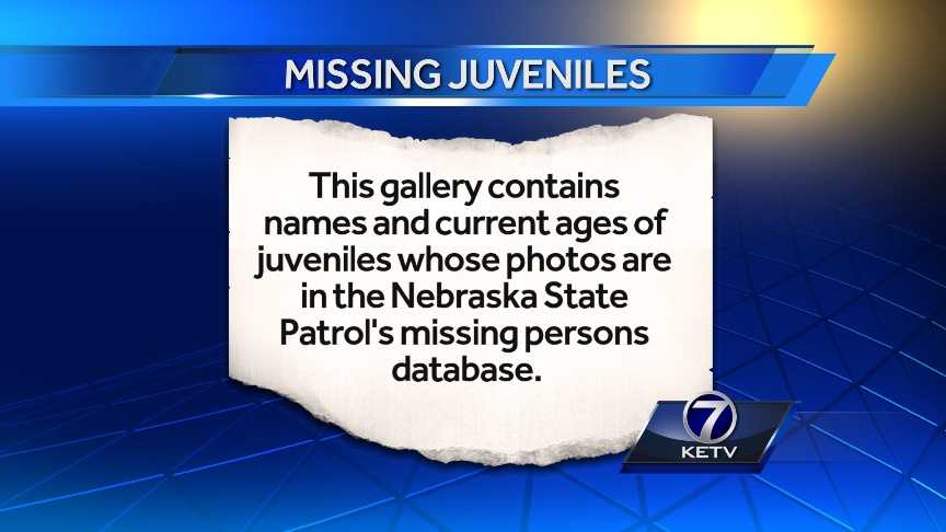 Photos: Missing Nebraska Juveniles