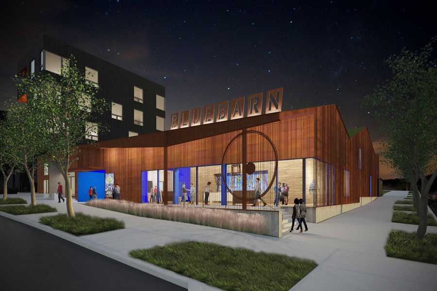 Blue Barn Theatre renderings