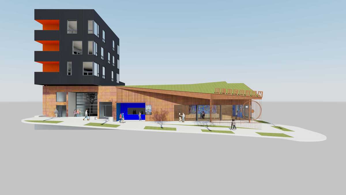 Blue Barn Theatre renderings