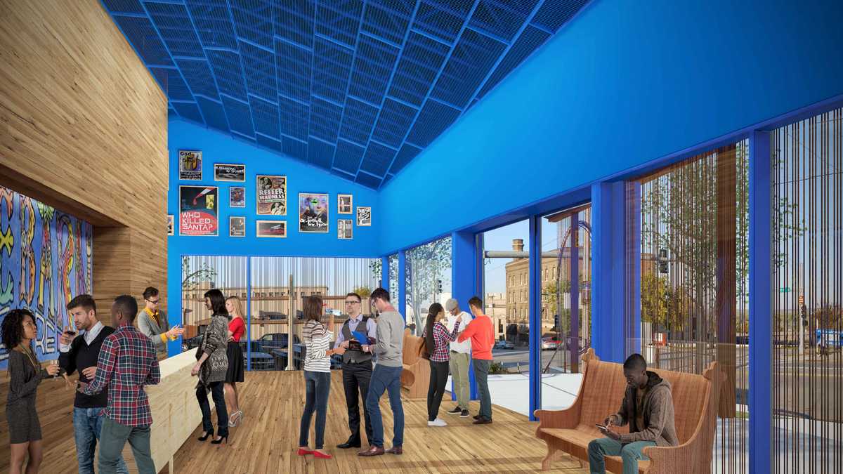 Blue Barn Theatre renderings