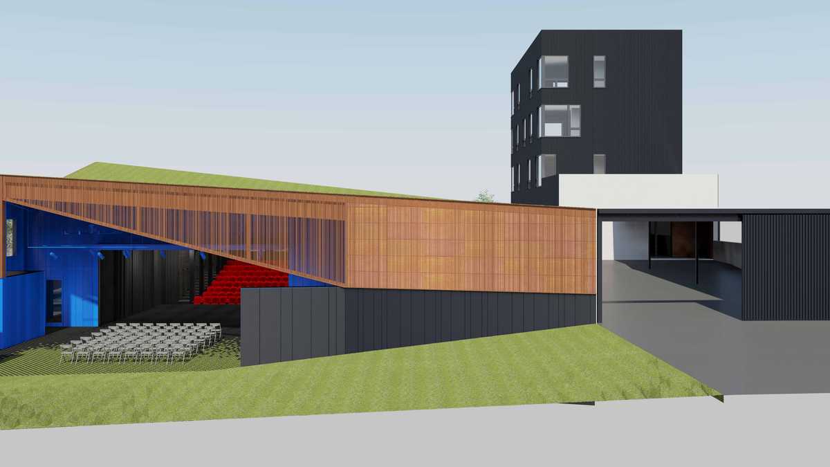 Blue Barn Theatre renderings