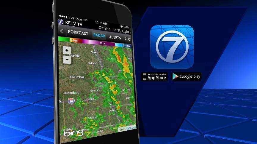 Tap here, or scroll down to launch and view interactive radar