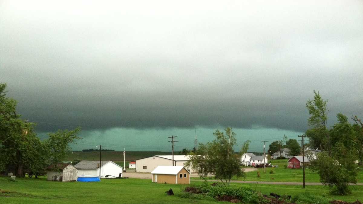 Severe storm causes some damage in northeast Nebraska