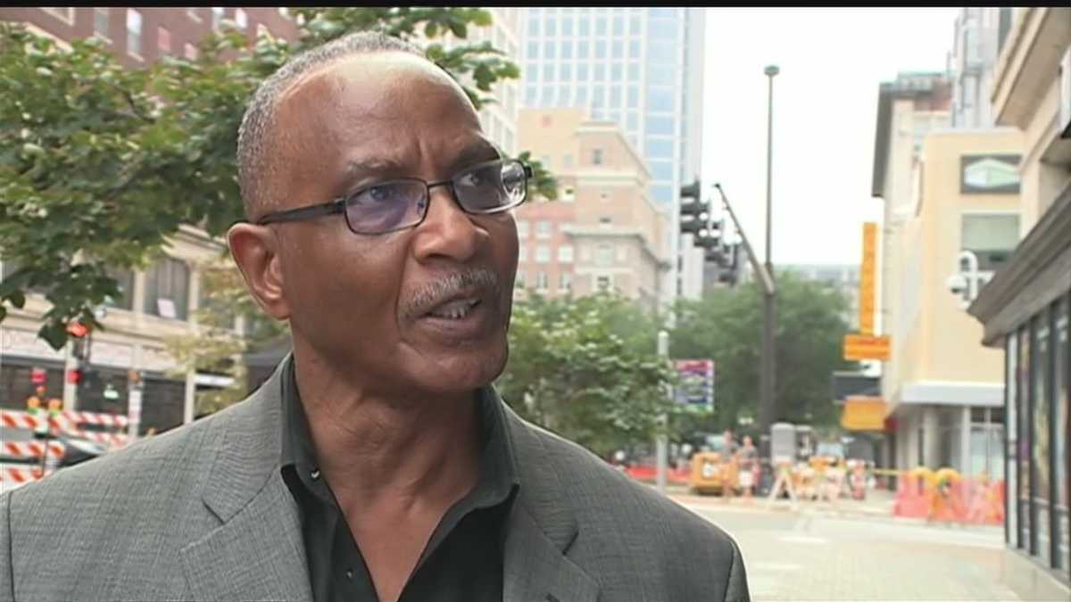 Councilman Ben Gray responds to comments at Monday's town hall