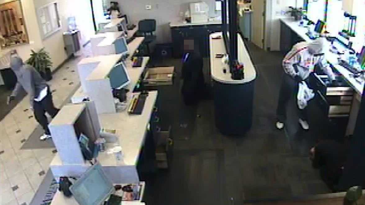 Photos: Surveillance from Bank of the West robbery