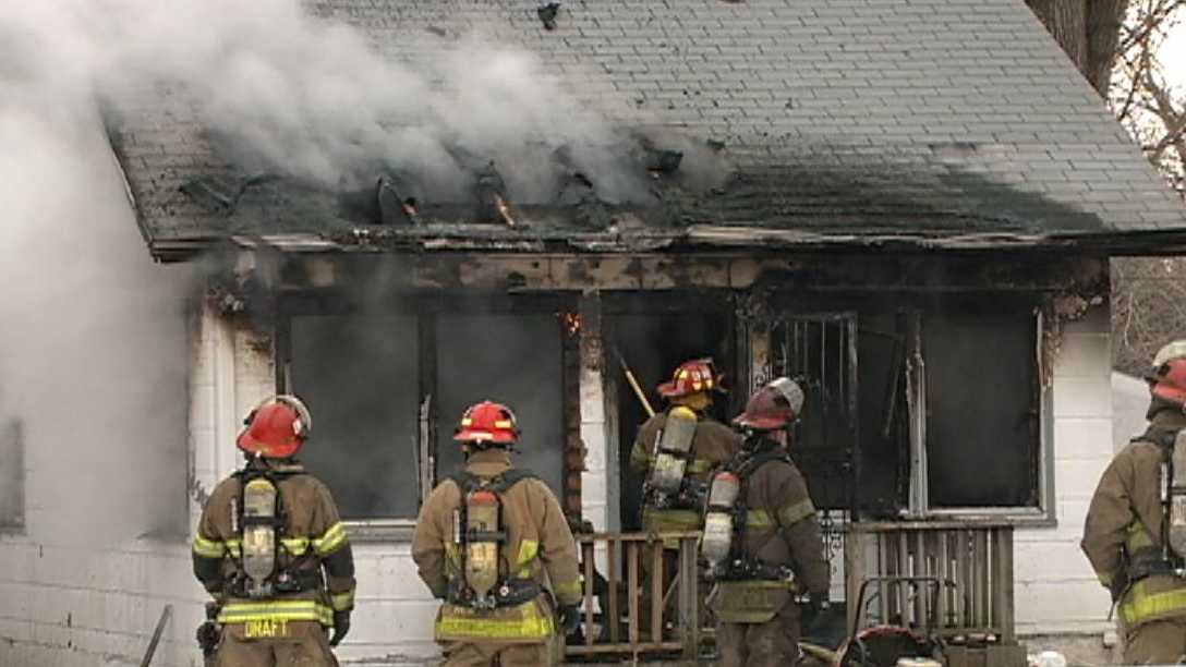 House fire near 14th and Fowler