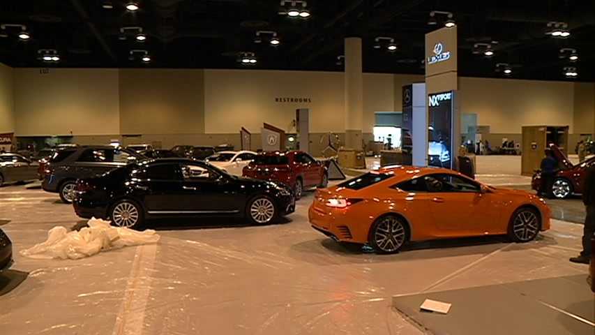 Photos: Preps for Midlands International Auto Show