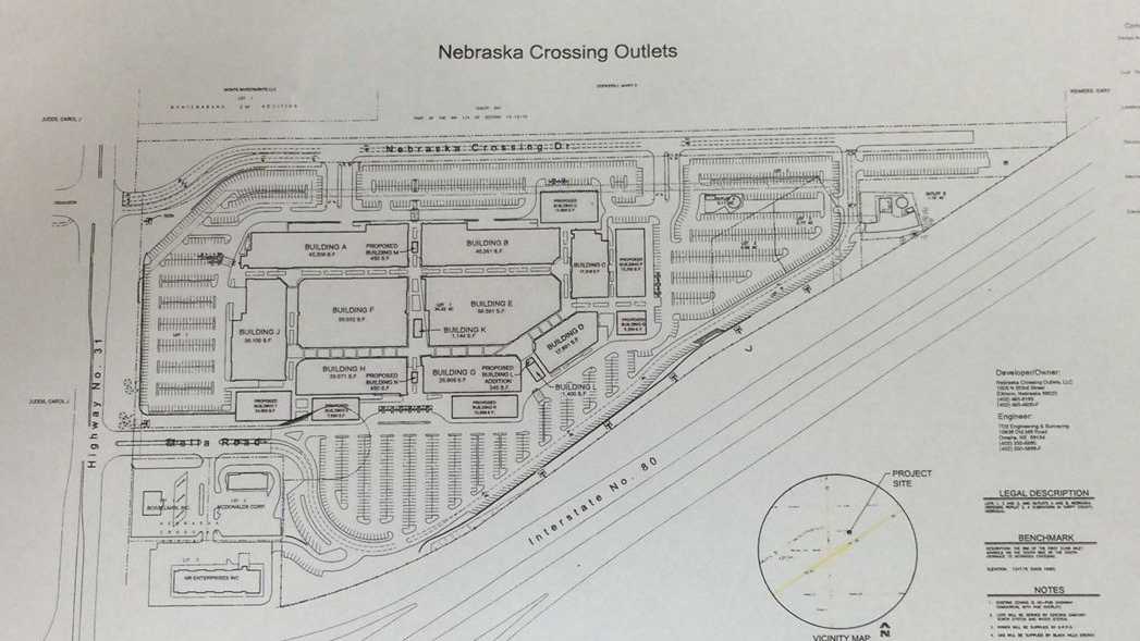 Nebraska Crossing Outlet expansion
