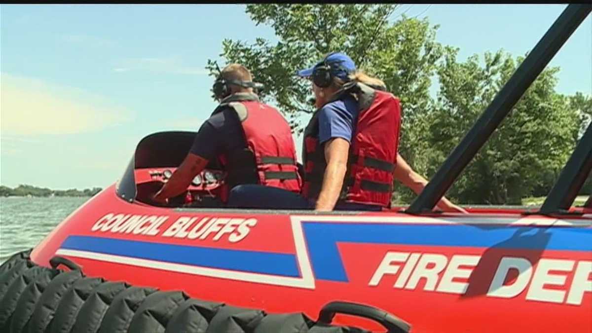 New hovercraft allows first responders better access
