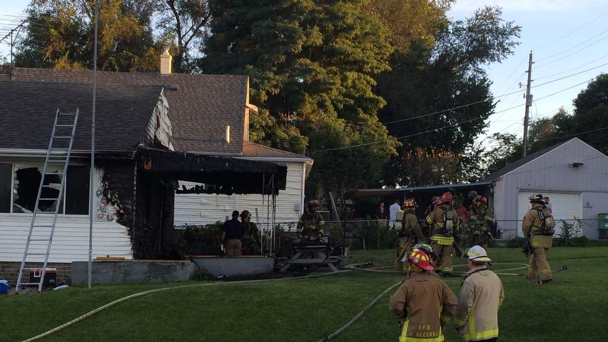 Propane tank starts fire, damages home Saturday
