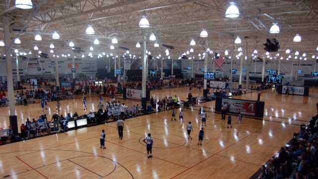 Renderings of Fieldhouse USA and Courtyard by Marriott